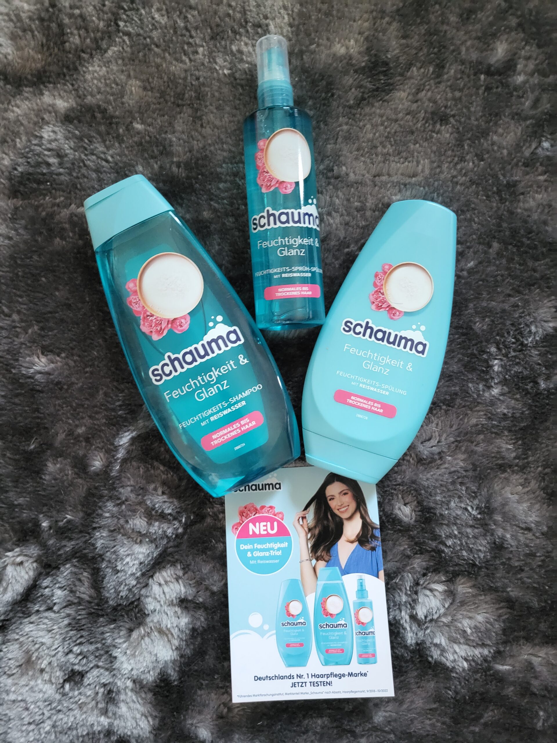 Schauma Feuchtigkeit & Glanz Shampoo & Spülung - Tina testet